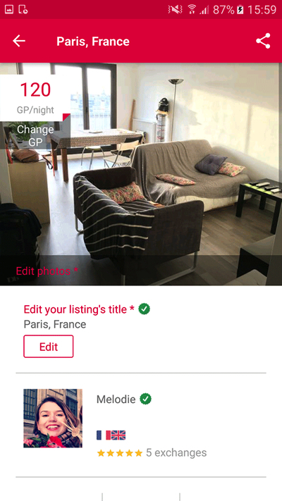 Home exchange - HomeExchange - Free apps